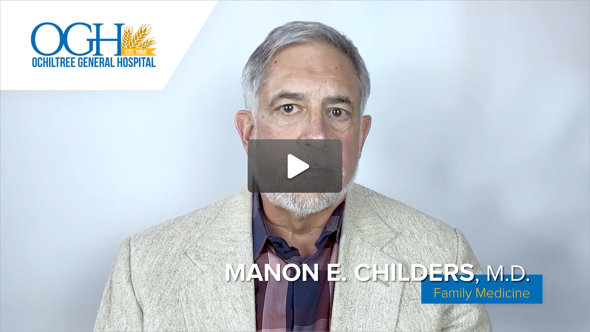 Physician Bio - Dr. Manon E. Childers III