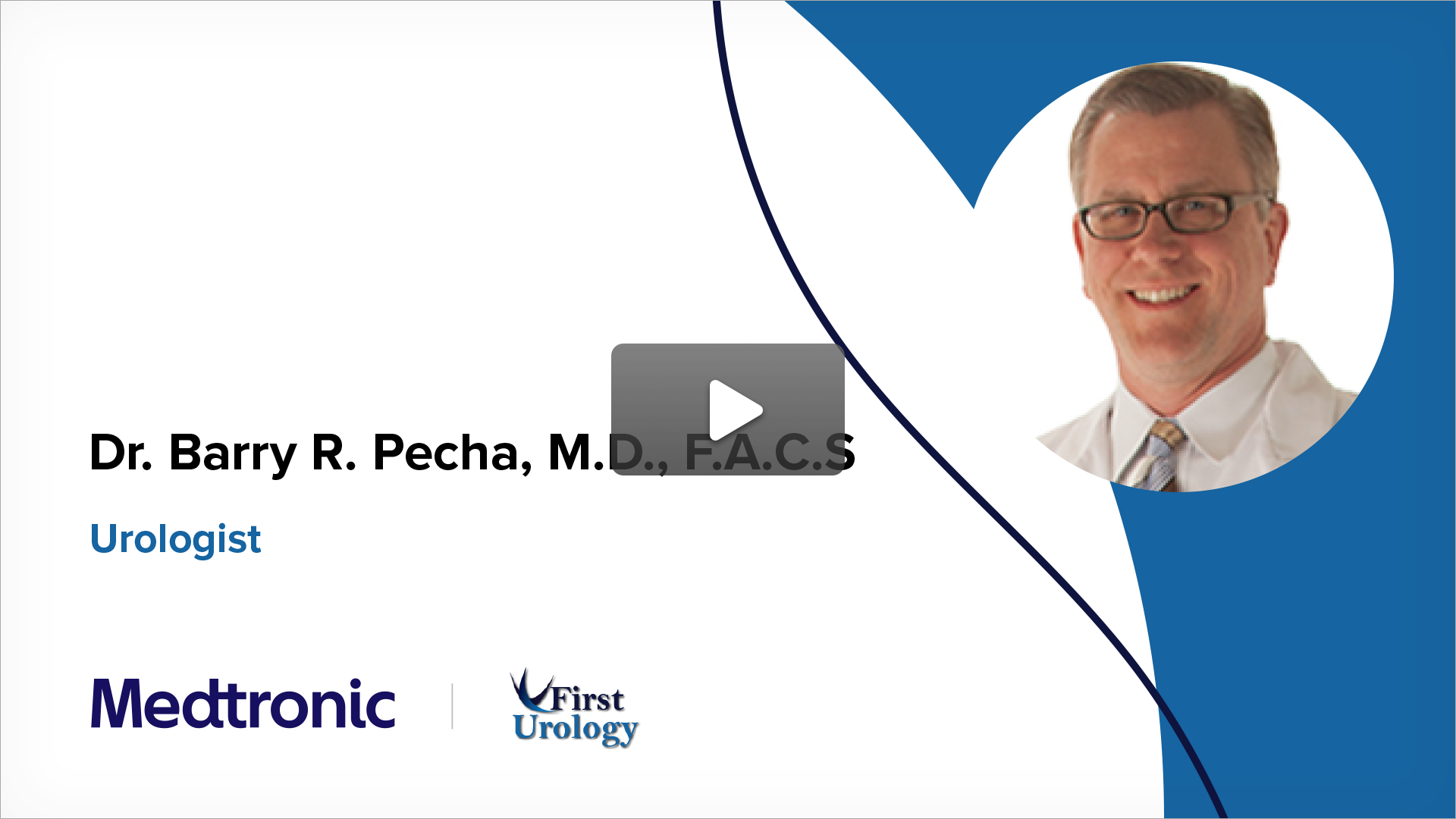 Get to Know Dr. Barry Pecha